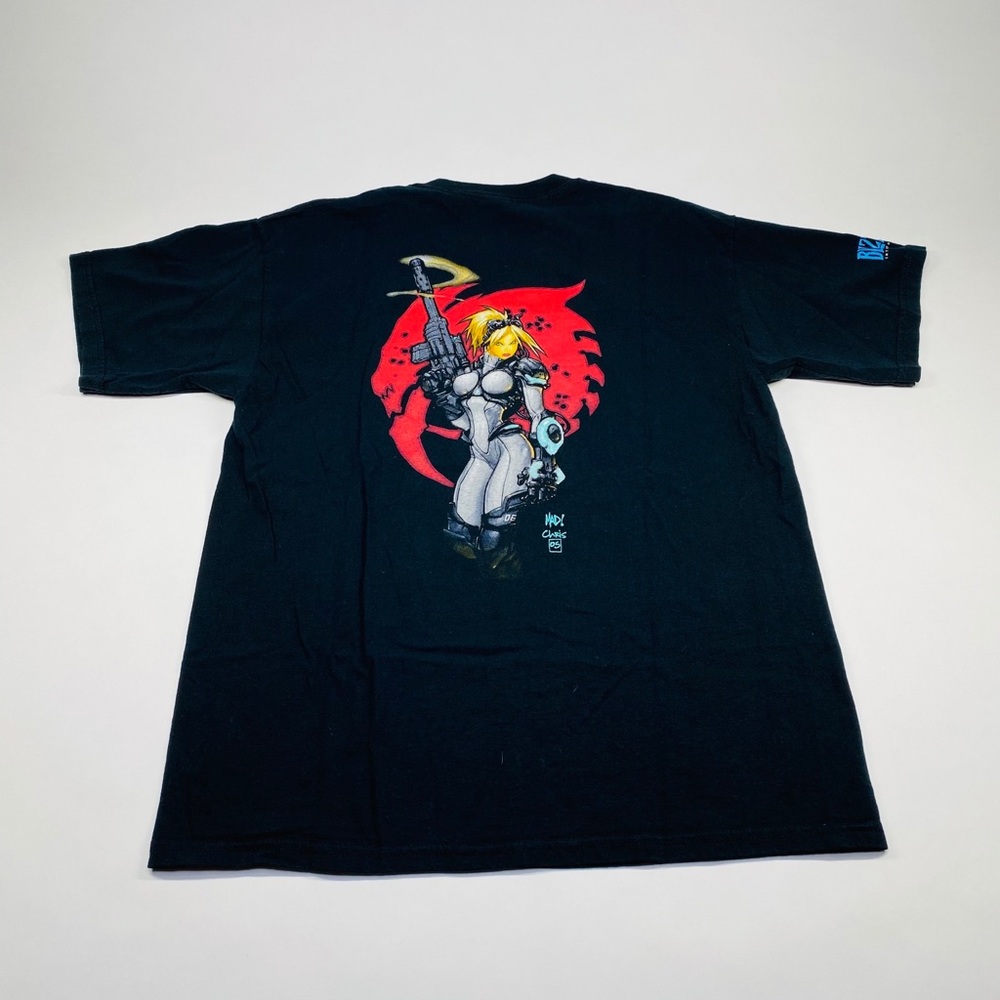 Blizzard Rare Starcraft Ghost Black Shirt - Gem
